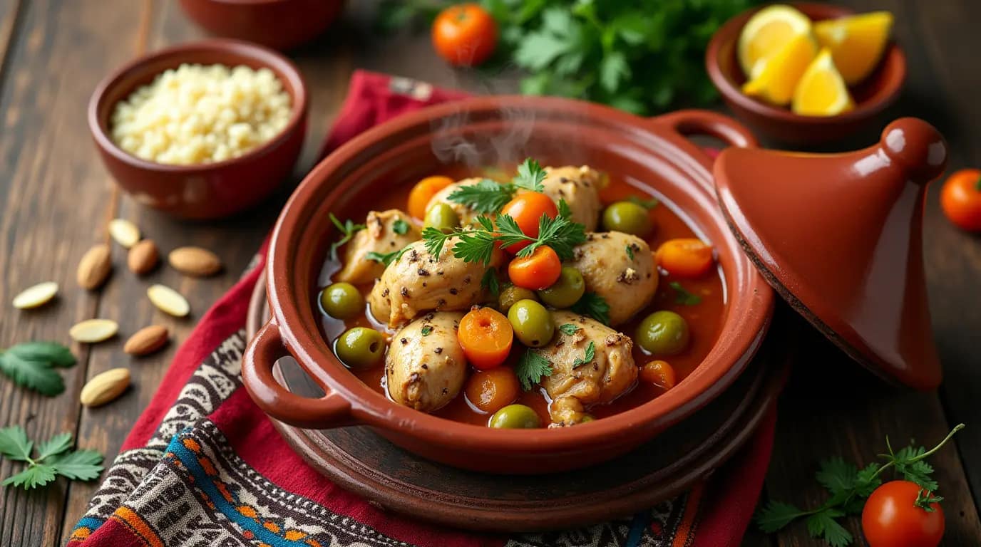 Authentic Moroccan Chicken Tagine Recipe: A Flavorful Delight