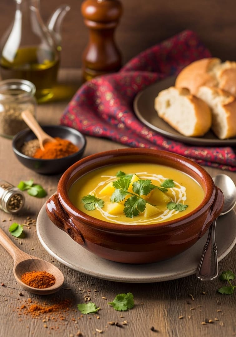 Creamy Moroccan Potato Soup Recipe You’ll Love